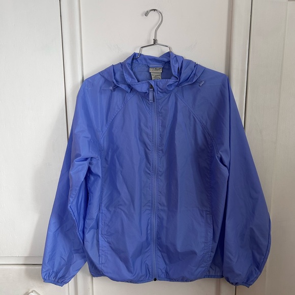 L.L. Bean | Jackets & Coats | Vintage Ll Bean Blue Periwinkle Rain ...